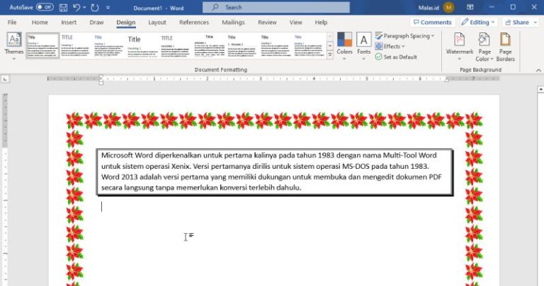 Cara Membuat Bingkai di Word Terbaru (dengan Gambar) - TeknoAn