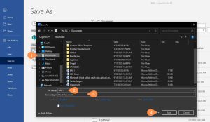 Cara Menyimpan File Dokumen di Microsoft Word (Semua Versi) - TeknoAn