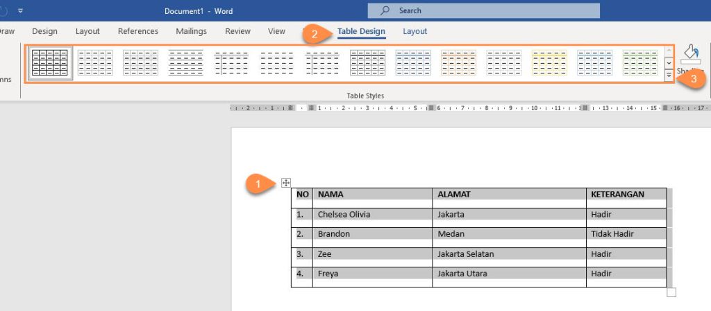 Cara Mewarnai Tabel di Word dengan Mudah 2026 - TeknoAn